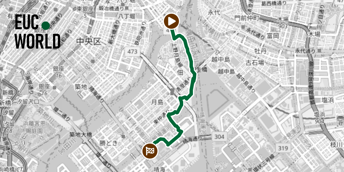 EUC World | Coco66's tur: 中央区