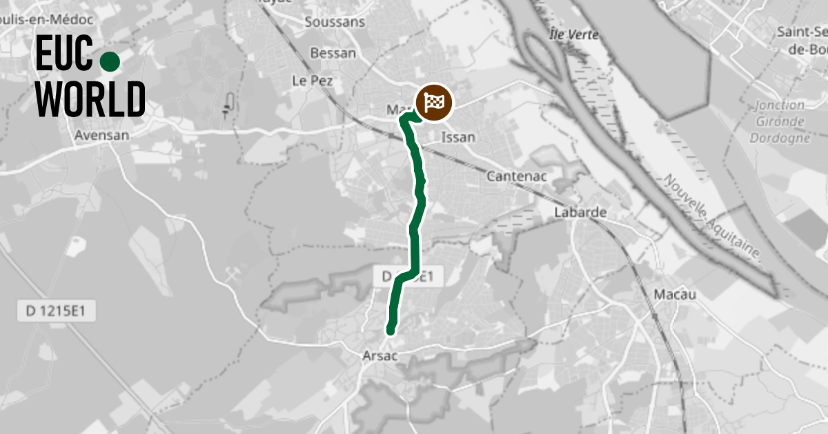 EUC World | yoannmgx's tour: test pneu 3 bars