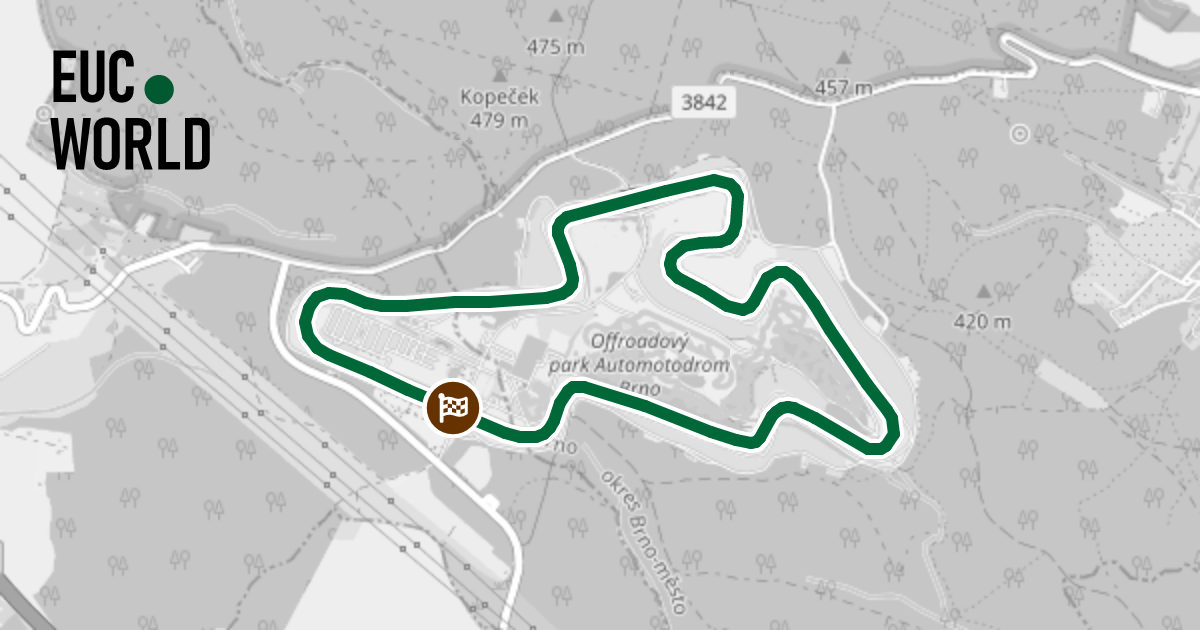 EUC World | X. Rider777's tour: Ostrovačice