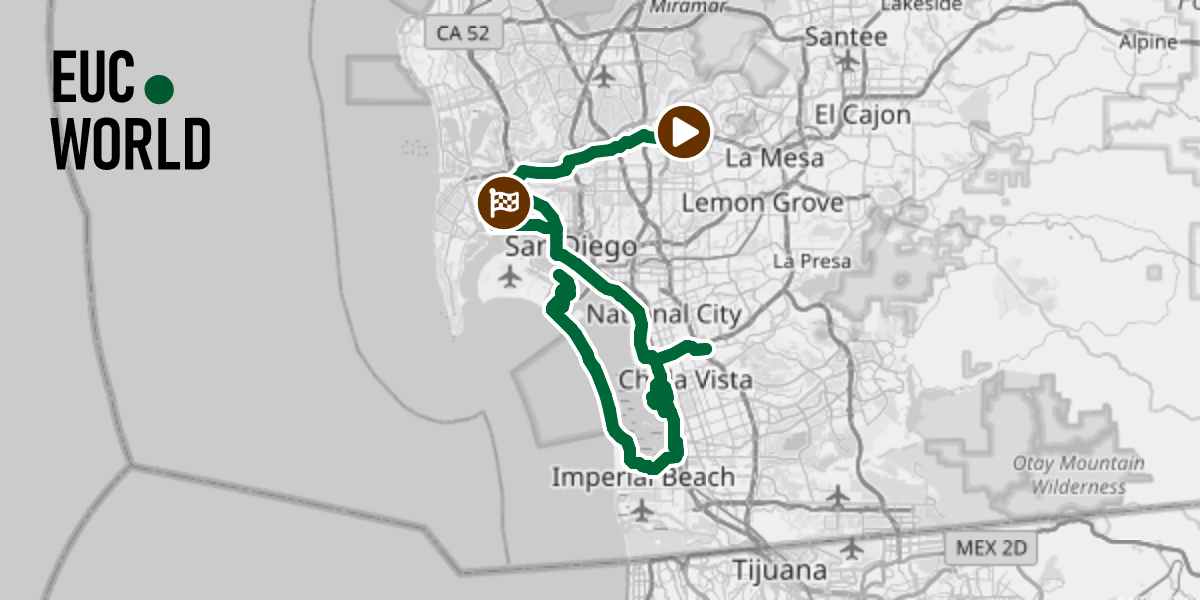 EUC World | Flyboy10's tur: S22 Range Test at 20 mph