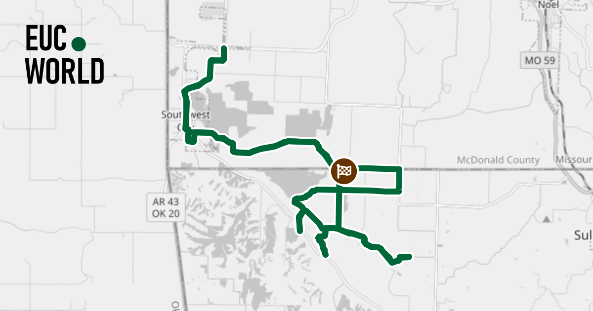 EUC World | O U EUC 2's tur: Sulphur Springs