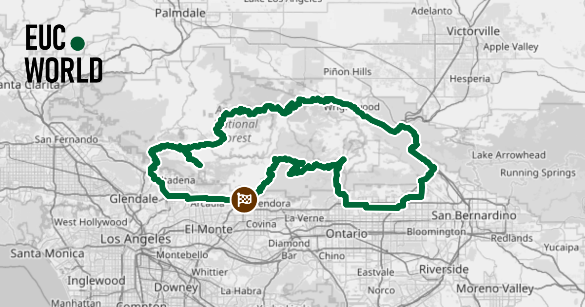 EUC World | Marty Backe's tour: 160-mile